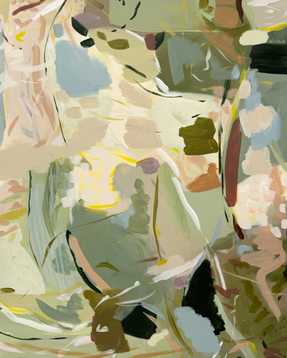 Golden Hour On The Greens (Vertical) – April Atchley Art
