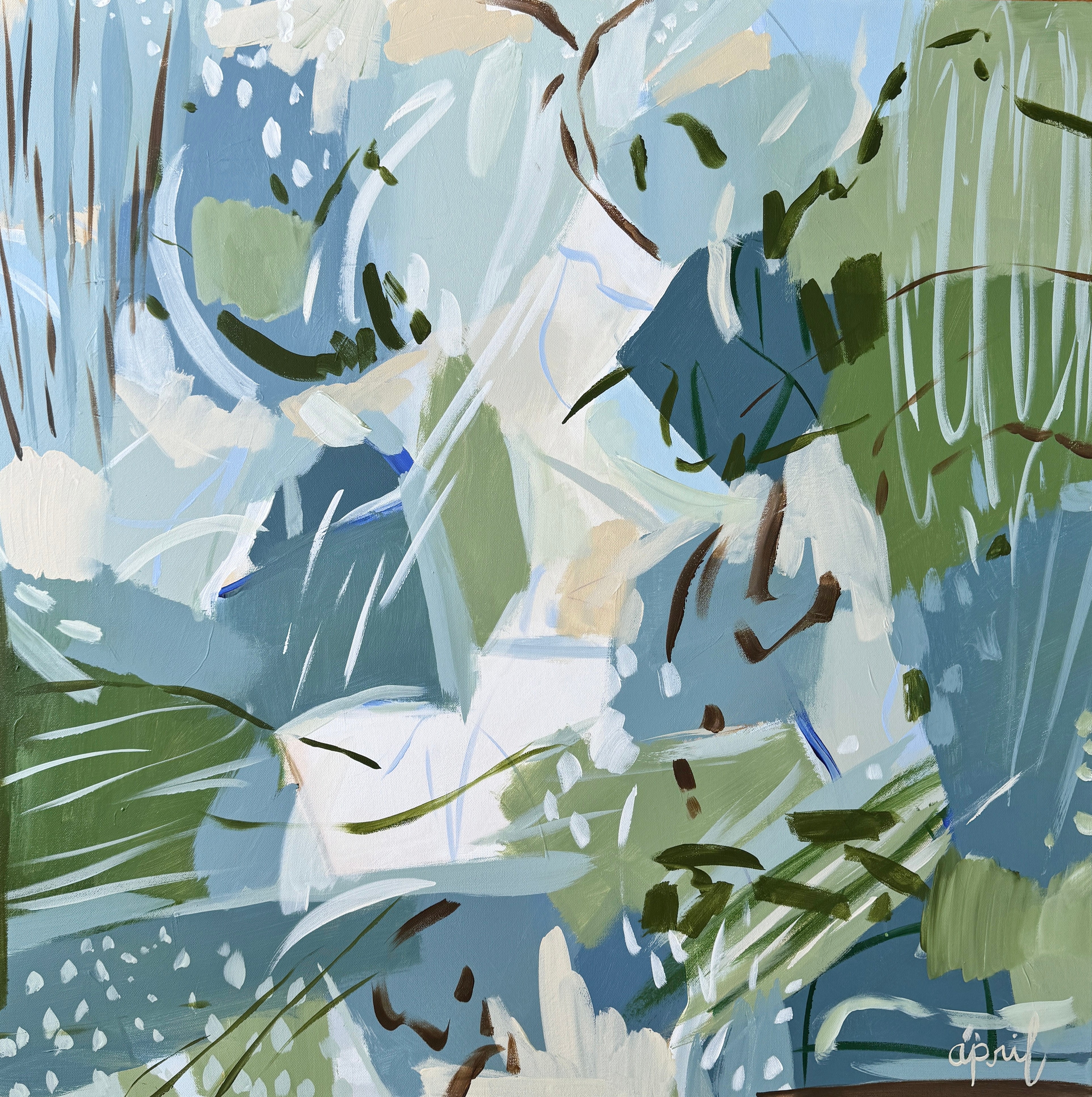 Washed By The Water – April Atchley Art